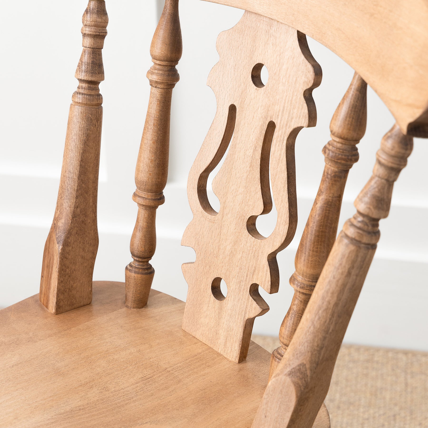 Farmhouse Fiddle Back Dining Chair | Wooden Dining Chairs – Stanwick and Co