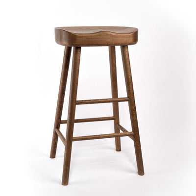 Wooden Kitchen Bar Stools | Farmhouse Style, Oak & Beech Wood ...